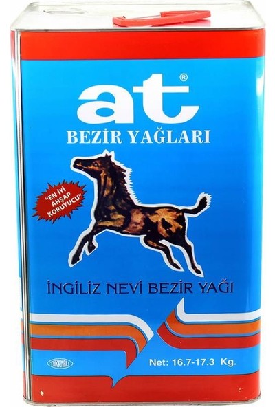At Ince Bezir Yağı Teneke 17 kg Ingiliz Nevi Bezir Yağı At Ince Bezir Yağı Teneke 17 kg Ingiliz Nevi Bezir Yağı
