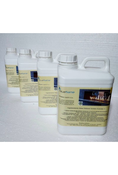 Blueflame Bioethanol Bacasız Şömine Yakıtı 20 Litre