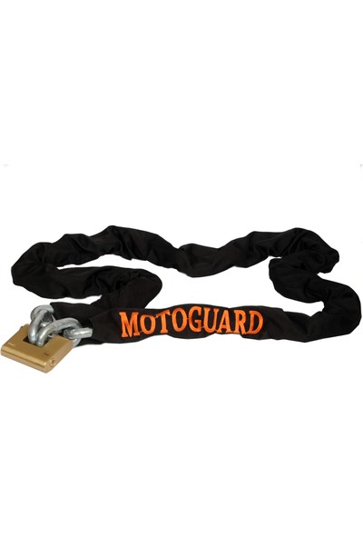 Motoguard MP1502 14 mm Kesilmeyen Güvenlik Zinciri 2 m + Kilit