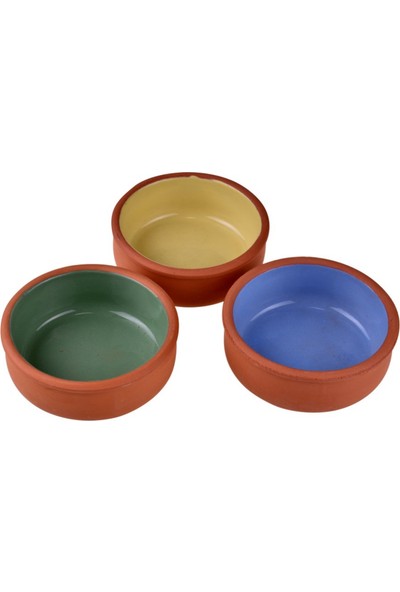 Taşev Zerde - 3'lü Sütlaç Kabı Renkli T0974