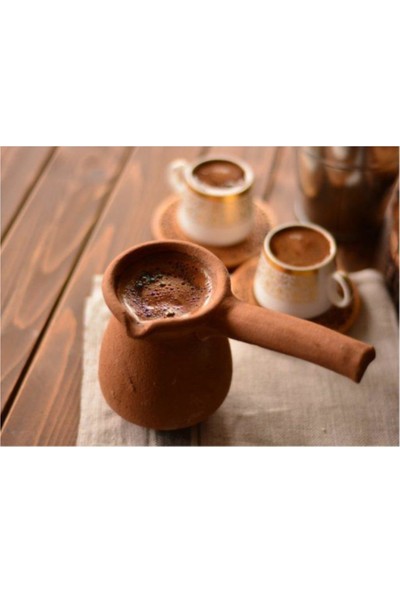 Taşev Mırra - Toprak Cezve - T2883 Taşev Mırra - Toprak Cezve - T2883