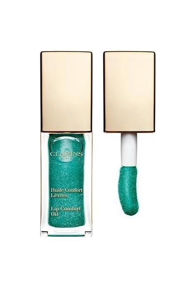 Clarins Lip Comfort Oil 13 Mint Glam Dudak Yağı Clarins Lip Comfort Oil 13 Mint Glam Dudak Yağı