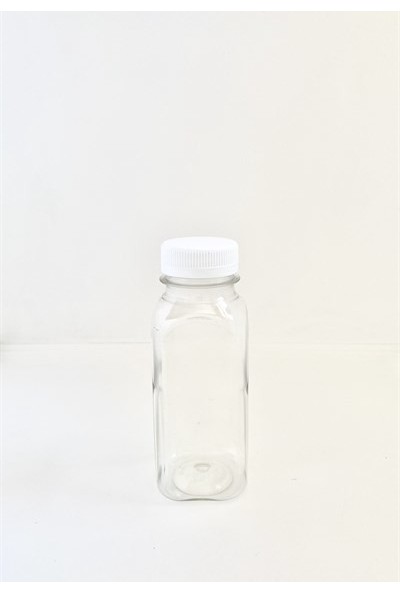 Mbk Ambalaj Pet Kare Şişe ve Beyaz Emniyetli Kapak 250 ml x 100 Adet Mbk Ambalaj Pet Kare Şişe ve Beyaz Emniyetli Kapak 250 ml x 100 Adet