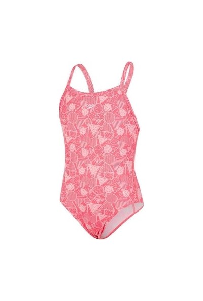 Speedo Alv Tspr Xbck Kız Çocuk Yüzücü Mayosu
