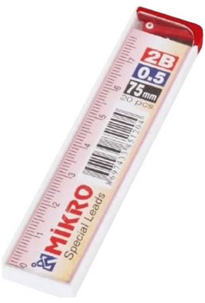 Mikro Cetvelli Mın 2B 75 Mm 0,5 Mm Mikro Cetvelli Mın 2B 75 Mm 0,5 Mm