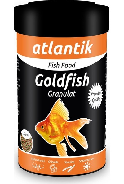 Atlantik Gold Fhish Granülat 40 Gr. Japon Yemi