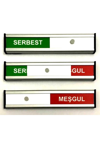 Se-Dizayn Serbest-Meşgul Toplantı Odası Tabelası Kapı Levhası Se-Dizayn Serbest-Meşgul Toplantı Odası Tabelası Kapı Levhası