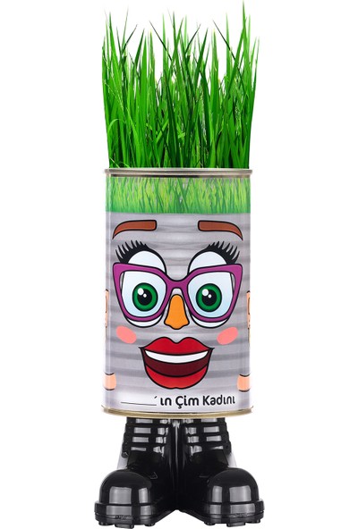 Konserve Bahçem Konserve Adam - Çim Kadın Faaliyeti Seti