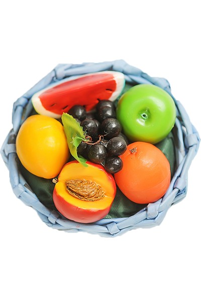 Star Mis Sabunculuk 6'lı Dekoratif Kokulu Meyve Sabunu Sepeti Star Mis Sabunculuk 6'lı Dekoratif Kokulu Meyve Sabunu Sepeti