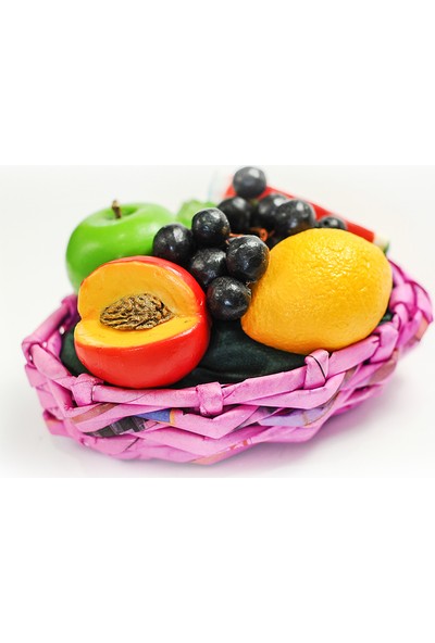 Star Mis Sabunculuk 5'li Dekoratif Kokulu Meyve Sabunu Sepeti Star Mis Sabunculuk 5'li Dekoratif Kokulu Meyve Sabunu Sepeti