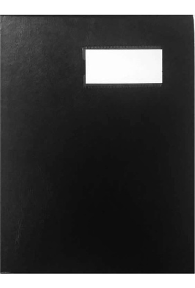 Önder 7100 Termo Deri Imza Dosyası Siyah 12'li