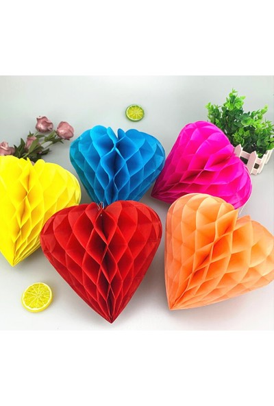 Samur Kalp Şekilli Kağıt Fener 25 cm 4 Adet