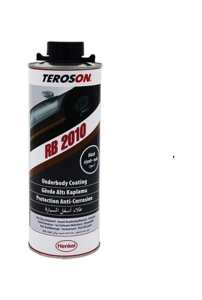 Henkel Teroson Rb 2010 Darbe Koruyucu Pütür Siyah 1000 ml