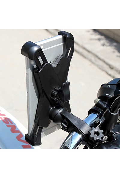 Vexo Telefon Tutucu Gidon Bağlantılı (Açık) Vexo Telefon Tutucu Gidon Bağlantılı (Açık)