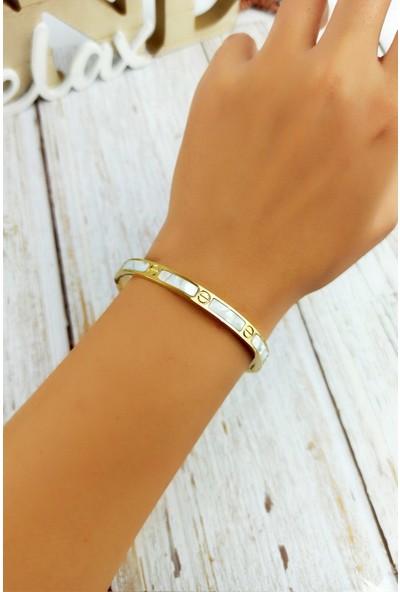 ÇLK Accessories Çelik Mineli Bileklik B650