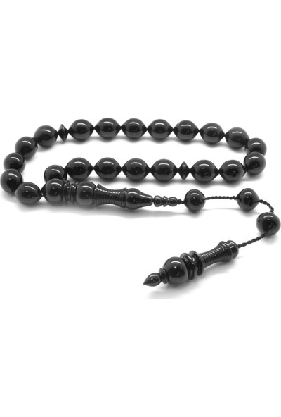 Alis Silver Kumpas Işçilikli Arpa Kesim Erzurum Oltu Taşı Tesbih (M-4) Alis Silver Kumpas Işçilikli Arpa Kesim Erzurum Oltu Taşı Tesbih (M-4)