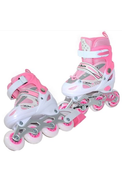 Pasifik Toys Yüksek Güvenlikli Tek Sıra Çift Sıra Ayarlanabilir Numaralı Çantalı Silikon Tekerli Başlangıç Pateni