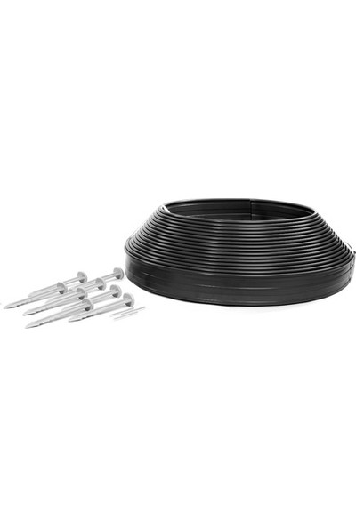 Mgf Plast Mgf Çim Ayırıcı / Sınırlandırıcı Plastik Ayraç 25 Metre – Siyah Mgf Plast Mgf Çim Ayırıcı / Sınırlandırıcı Plastik Ayraç 25 Metre – Siyah