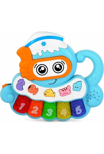 Babycim Masalcı Piyano Ahtapot