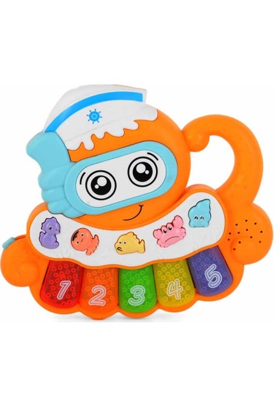 Babycim Masalcı Piyano Ahtapot