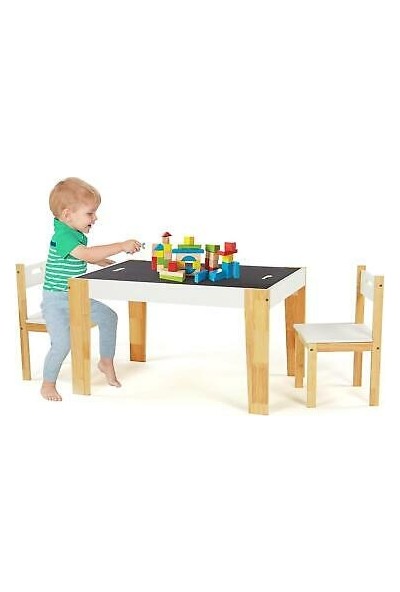 Molie Wooden Activity Desk Set Molie Wooden Activity Desk Set