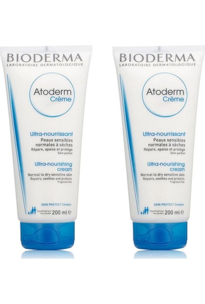 Bioderma Atoderm Cream 200 ml 2'li