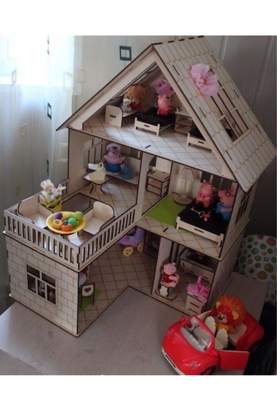 Tsd Dekorasyon 3 Katlı L Barbie Evi
