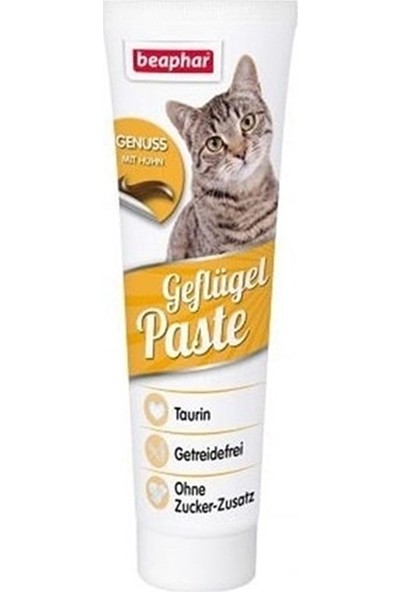 Beaphar Tavuklu Taurinli Kedi Pastası 100GR Beaphar Tavuklu Taurinli Kedi Pastası 100GR
