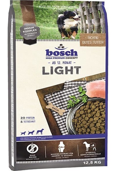 Bosch Adult Light Diyet Köpek Maması 12.5 kg