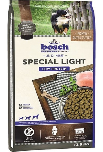 Bosch Adult Special Light Özel Diyet Formüllü Köpek Maması 12.5 kg
