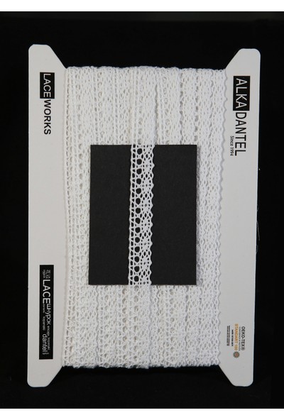 Alka Dantel Pamuk Şeker Kasar Kopanaki 10 M