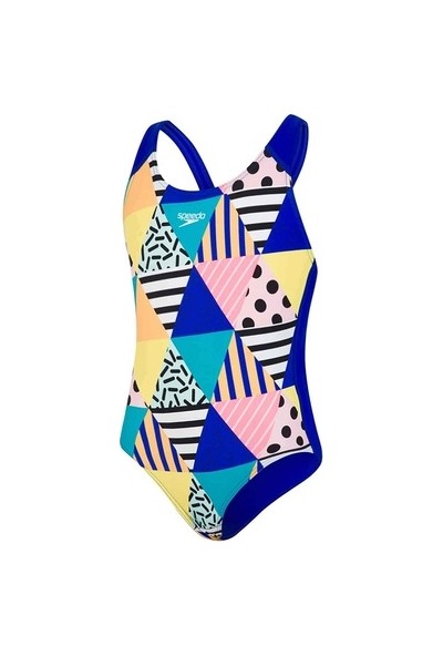 Speedo Plmt Digi Kız Çocuk Yüzücü Mayosu