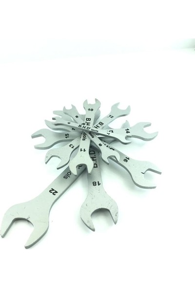 BHD 8'li Açık Ağız Anahtar Takımı