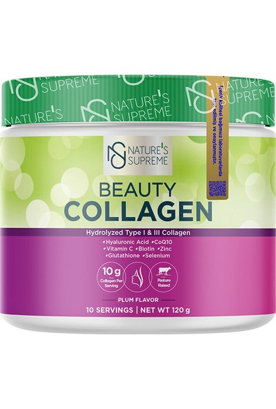 Nature's Supreme Beauty Collagen Powder 120 gr Nature's Supreme Beauty Collagen Powder 120 gr