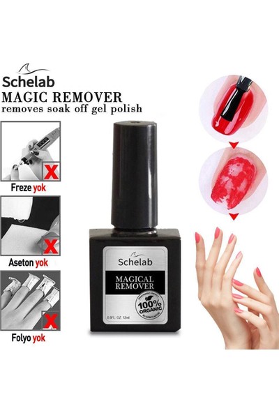 Schelab Magic Remover Oje Çıkarıcı Remover