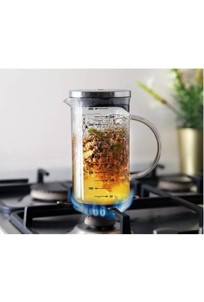 Buffo My Bottle Cambu Borosilikat 600 ml French Press Buffo My Bottle Cambu Borosilikat 600 ml French Press