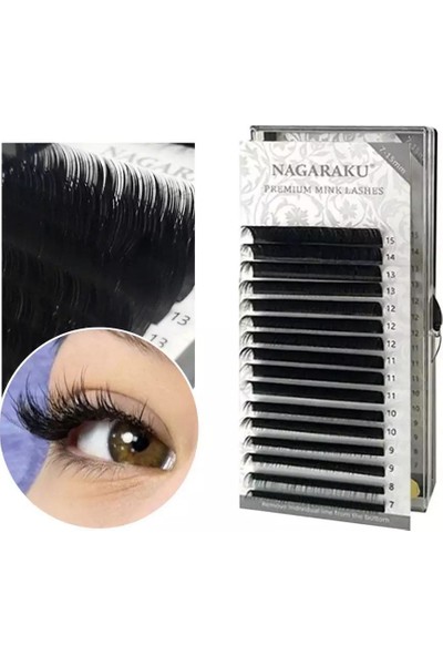 Nagaraku 0,07 C Mıx Ipek Kirpik