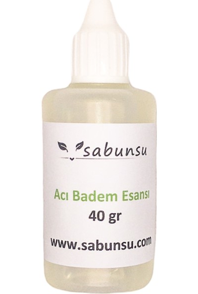 Sabunsu Acı Badem Esansı 40 ml Sabunsu Acı Badem Esansı 40 ml