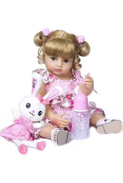 Decdeal 22 İnç Silikon Gerçekçi Oyuncak Bebek (Yurt Dışından)
