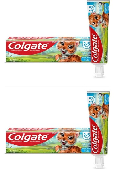 Colgate Çocuk Diş Macunu 2-5 Yaş 50 ml (2 Adet) Colgate Çocuk Diş Macunu 2-5 Yaş 50 ml (2 Adet)