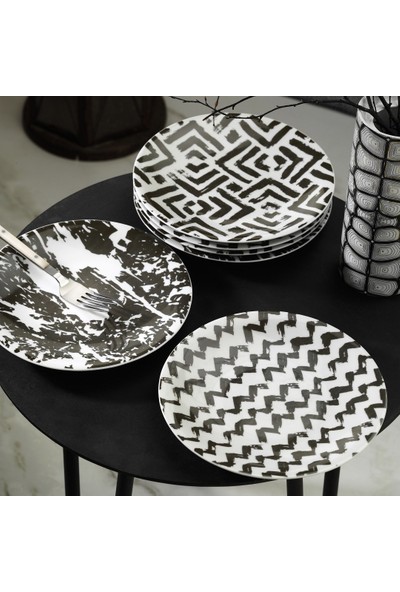 Kütahya Porselen 6'lı Pasta Seti Dg 411