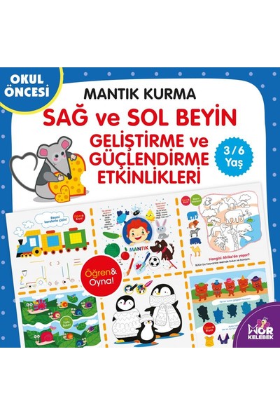 Mantık Kurma - Sağ-Sol Beyin Geliştirme Etkinlikleri