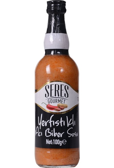 Seres Gourmet Yerfıstıklı Acı Biber Sosu 100 gr Seres Gourmet Yerfıstıklı Acı Biber Sosu 100 gr