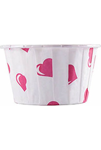 Dolphin Kek Kapsülü Kalpli 50 Adet