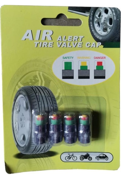 Diğer Sibop Hava Sensörü Renkli TPVC-23A 2 Bar 4'lü Set (Basınca Göre Renk Değiştirir) Diğer Sibop Hava Sensörü Renkli TPVC-23A 2 Bar 4'lü Set (Basınca Göre Renk Değiştirir)