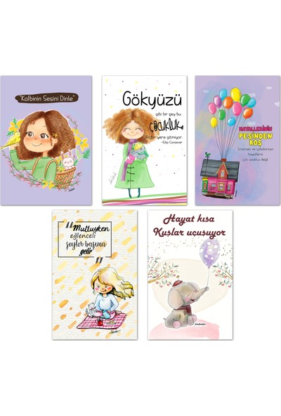 Fatofotofan Motivasyon Kartları 5'li