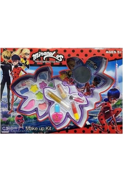 Can Ali Toys Miraculous Lady Bug Oyuncak Makyaj Seti Can Ali Toys Miraculous Lady Bug Oyuncak Makyaj Seti