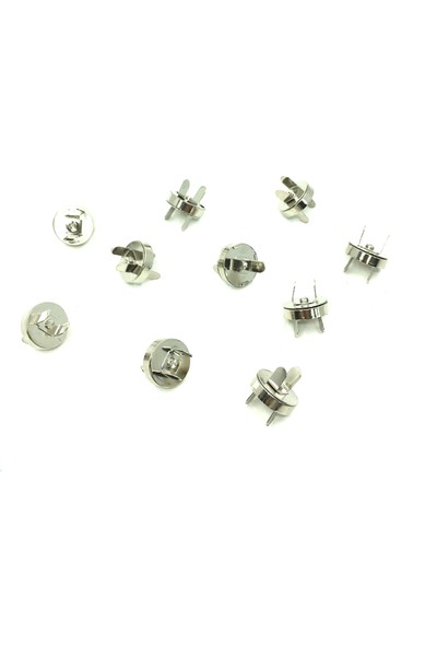 Pulsan Stone Çanta Çıt Çıtı Metal 10'lu Pulsan Stone Çanta Çıt Çıtı Metal 10'lu