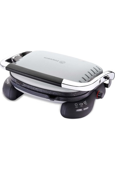 Korkmaz Castron Gri Tost Makinesi - Gri