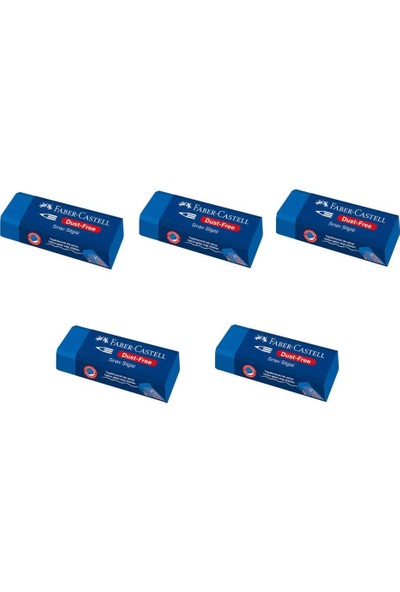 Faber-Castell Sınav Silgisi Büyük Boy 5'li Faber-Castell Sınav Silgisi Büyük Boy 5'li